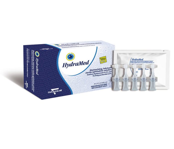 HydraMed Eye Drops unit doses - Nicholson Eyecare Limited